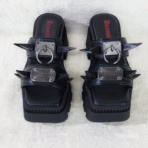 Demonia | Shoes | Wrath Claw Spiked Platform Goth Sandals Demonia ...